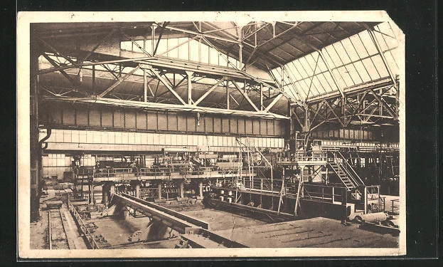 AK WITKOWITZ, EISENWERK, Neues Stahl. u. Walzwerk, Schienenwalzwerk 1921 EUR 7,00 - PicClick DE