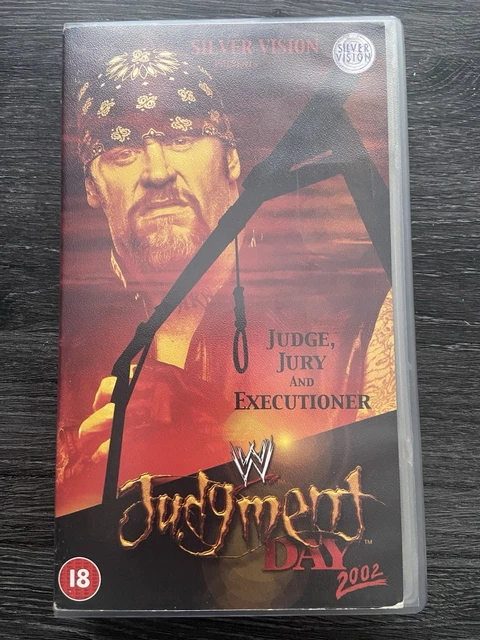 WWF/WWE - JUDGMENT Day 2002 VHS (Rare) Wrestling Video Tape £9.99 ...