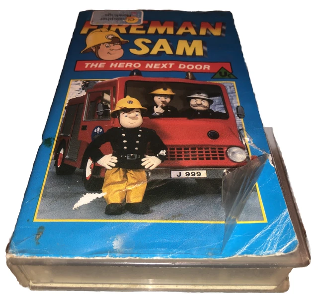 FIREMAN SAM THE Hero Next Door Narrated By John Alderton VHS £9.99 ...
