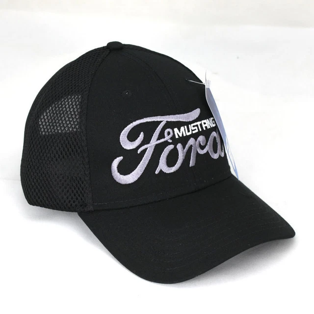 ORIGINAL FORD MUSTANG Logo Mesh US Muscle Car Basecap Mütze Trucker ...