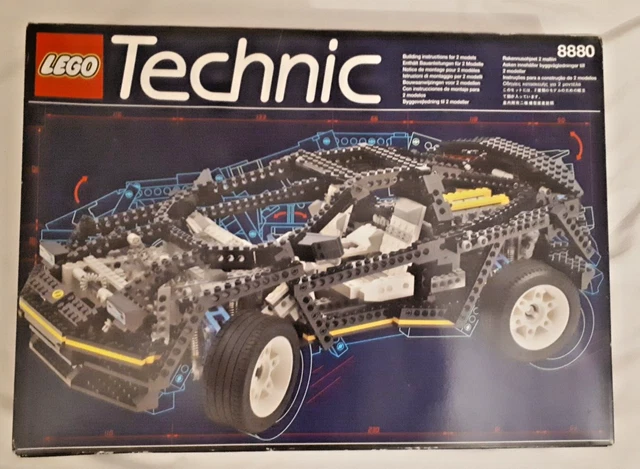 LEGO TECHNIC 8880 - Super Car (1994) Boîte Neuf EUR 771,09 - PicClick FR