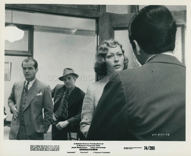JACK NICHOLSON FAYE Dunaway Chinatown 1974 Vintage Photo Original #3 ...