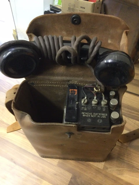 Us Army Signal Corps Field Telephone Ee8a Wwii To Vietnam War £75 00