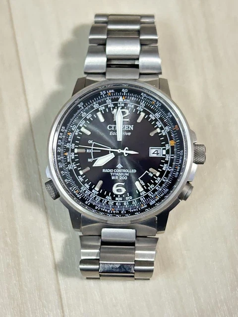 CITIZEN PROMASTER SKY Nighthawk Solar Watch Rare Model Black Dial 2024 Purchase £259.45 ...