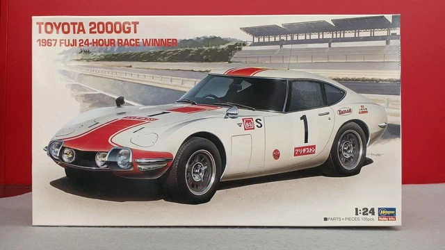 HASEGAWA FUJI 24 Hour Endurance Race Winner Car Toyota 2000GT (1967) $126.48 - PicClick CA
