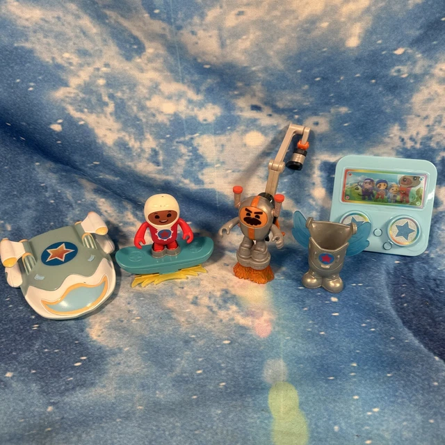 CBEEBIES GO JETTERS G.O Fix Click On Backpack Set Plus Figure Rare ...