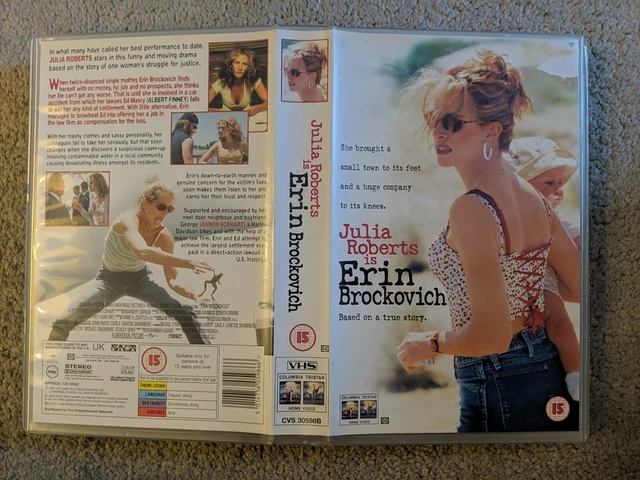 ERIN BROCKOVICH VHS Video Big Box Ex Rental Large Case RCA EUR 7,01 ...