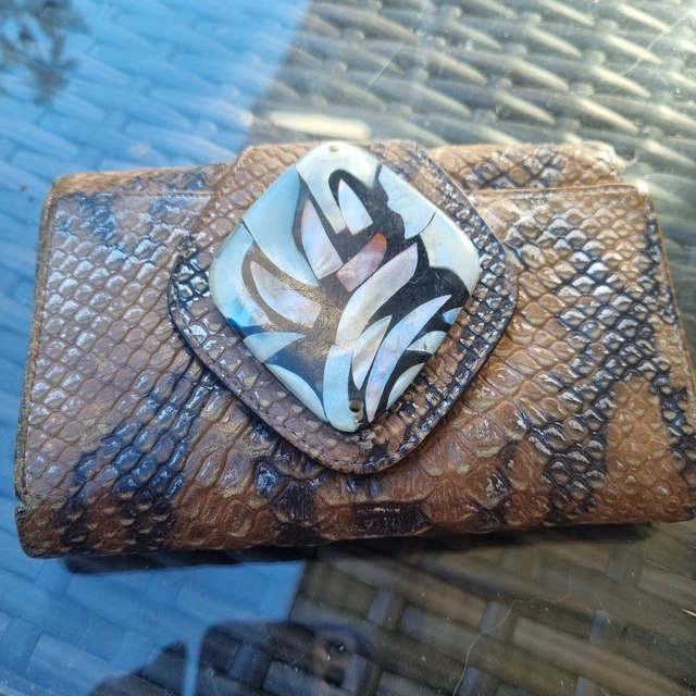 RARE VINTAGE LEATHER Mimco Wallet/purse $50.00 - PicClick AU