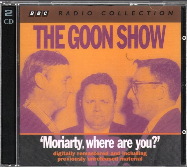 GOONS 'MORIARTY, OÙ Es-Tu ?' Double CD UK BBC 1996 Ensemble 2CD ...