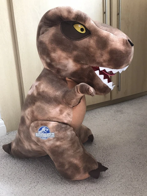 JURASSIC WORLD UNIVERSAL Studios Large Soft Plush T-Rex Dinosaur Toy ...