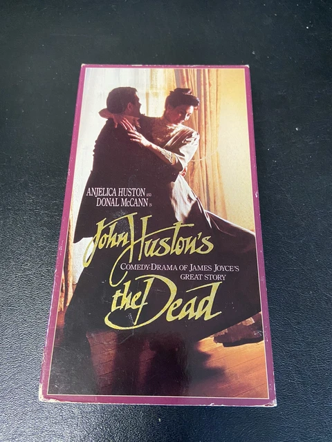 THE DEAD VHS, 1987 Anjelica Huston Donal McCann Tested EUC £13.91 ...