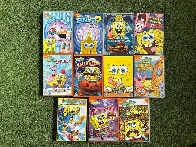SPONGEBOB SQUAREPANTS DVD Bundle X11 £14.99 - PicClick UK