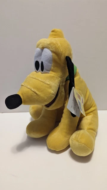 DISNEY JUNIOR PLUTO Dog Plush 17" Stuffed Animal Toy Mickey Mouse ...