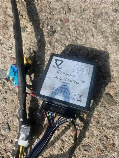 JAEGER AHK RELAIS Steuergerät Blinker Modul Anschlußgerät Anhänger 10R ...