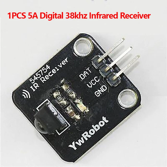B5A 38KHZ IR Receiver Ir Transmitter Sensor Module Kit IR Digital Z7 $0 ...