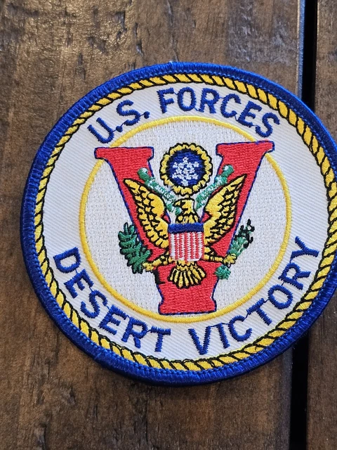 1960S 70S US Army Vietnam Cold War U.S. Force Desert Victory Patch L@@K ...