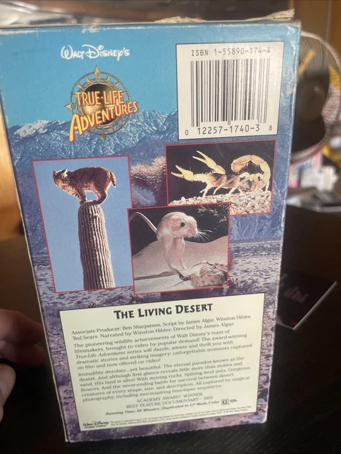 TRUE-LIFE ADVENTURES: THE Living Desert (VHS, 1998) Walt Disnep’s £3.72 ...