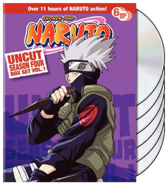 NARUTO UNCUT: SEASON 4, Box Set 1 (Ep.(164-191) $24.99 - PicClick CA