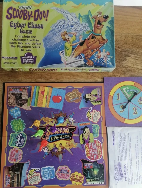 SCOOBY-DOO CYBER CHASE Game. RARE Cartoon Network 2002. Vintage ...