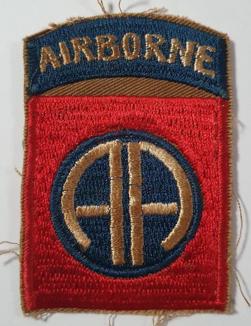 WW2 U.S. ARMY 82nd Airborne Division One Piece Uniform Patch. United ...