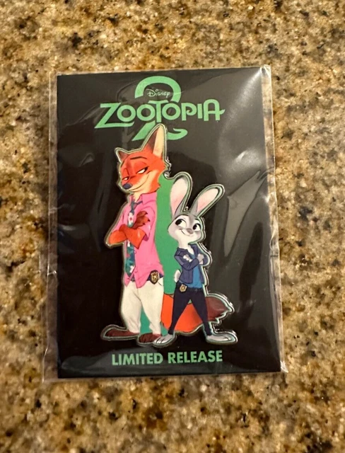 ZOOTOPIA 2 D23 Expo 2024 Walt Disney Animation LTD PIN EXCLUSIVE RARE £ ...