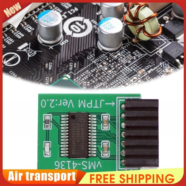 TPM 2.0 MODULE Encryption Security Module Remote Card for Win11 (MSI ...