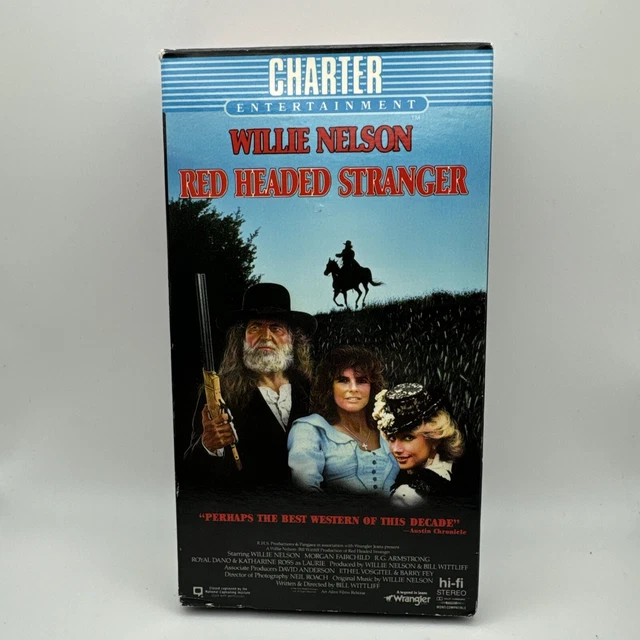 RED HEADED STRANGER (VHS, 1986) Willie Nelson, Morgan Fairchild £6.65 ...
