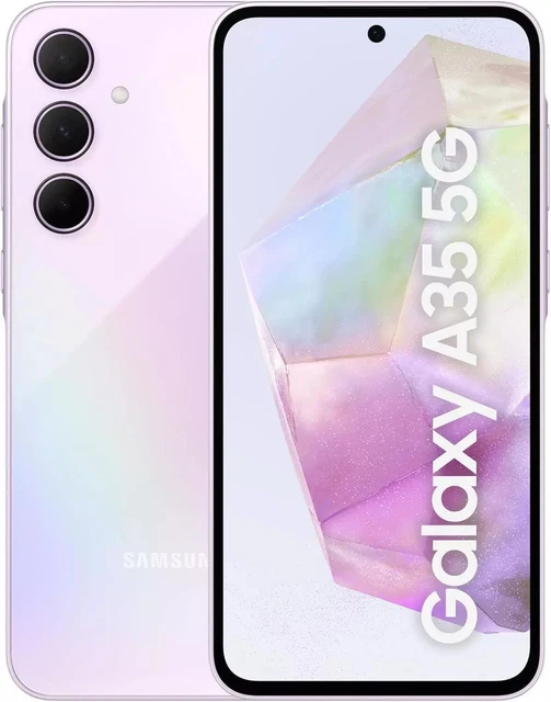 SAMSUNG GALAXY A35 5G SM-A356B/DS Lilac 128GB Grade B 1Y UK Warranty ...