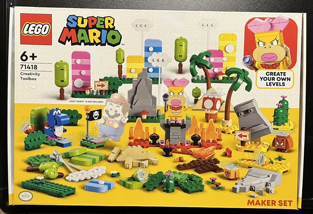 LEGO SUPER MARIO 71418 La boîte à outils créative - NEUF SCELLE EUR 35 ...