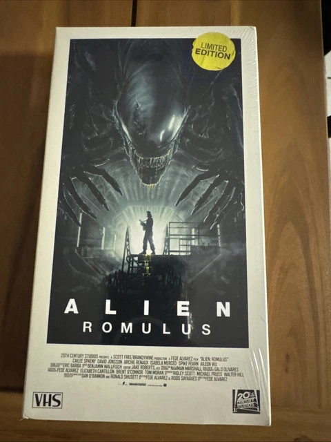 ALIEN ROMULUS (VHS) Limited Edition 2024 Retro Aliens Sci-fi -In Hand ...