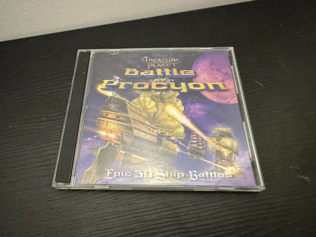 DISNEY'S TREASURE PLANET Battle At Procyon 2002 Epic 3D Ship PC Game ...
