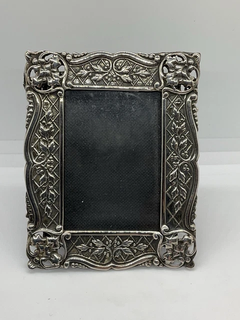 VINTAGE KATE SHEA Solid Silver KS547 Art Photo Frame Hallmark ...
