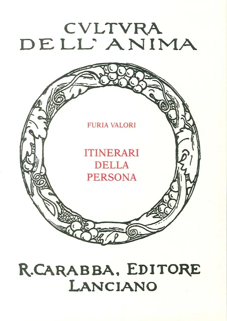 ITINERARI DELLA PERSONA - [Casa Editrice Rocco Carabba] EUR 14,25 ...