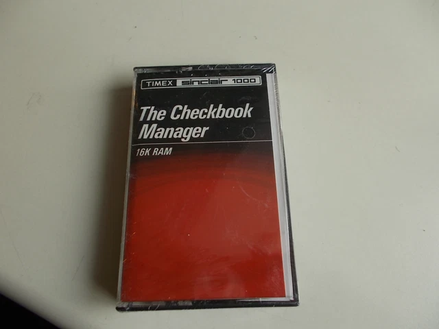 IL CHECKBOOKMANAGER, TIMEX 1000 Sinclair Vintage Software, #K-1-2 EUR 16,29 - PicClick IT