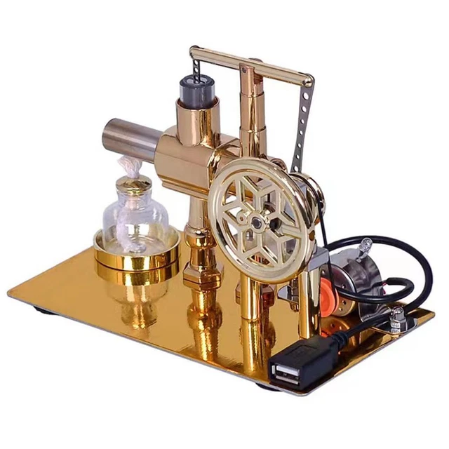 STEAM ENGINE PHYSICS experiment science making invention toy model Lot ...