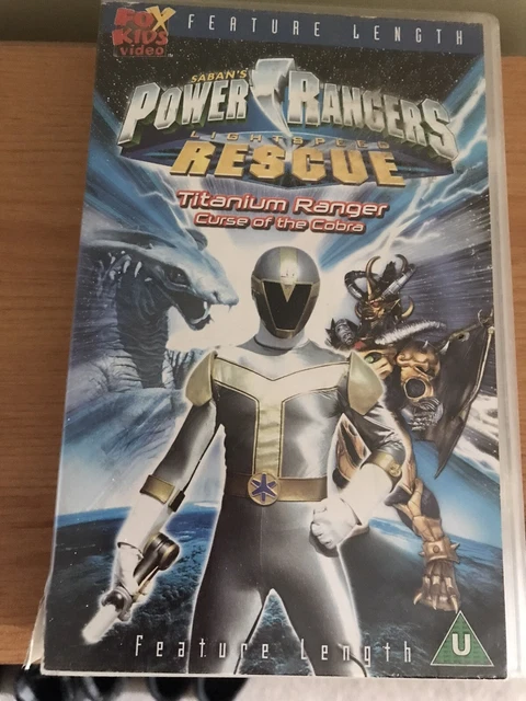 POWER RANGERS - Lightspeed Rescue - VHS £1.00 - PicClick UK