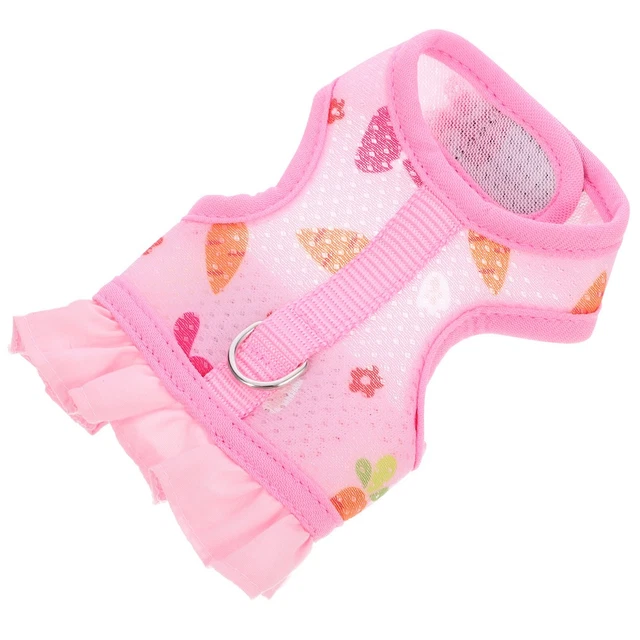 SMALL PET HARNESS Kit Adjustable Rabbit Leash Bunny Leashes Vest $18.69 ...