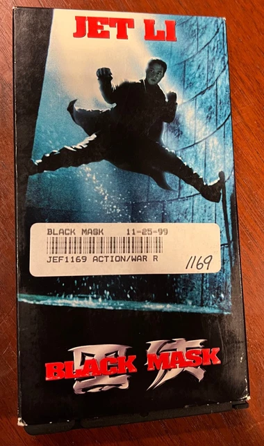 BLACK MASK JET Li VHS £4.50 - PicClick UK