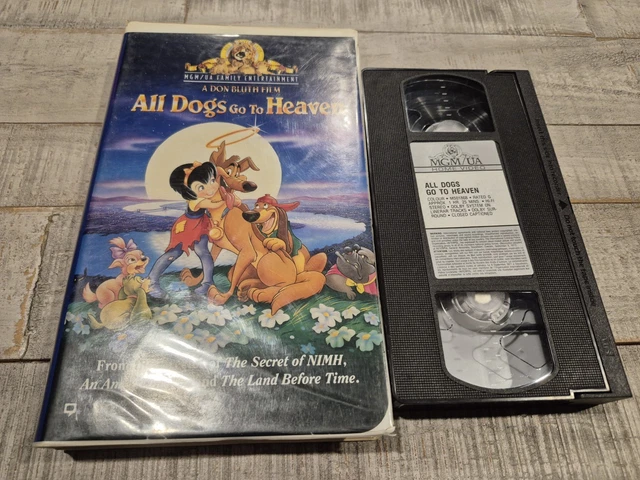 ALL DOGS GO to Heaven (VHS, 1994) $13.75 - PicClick CA