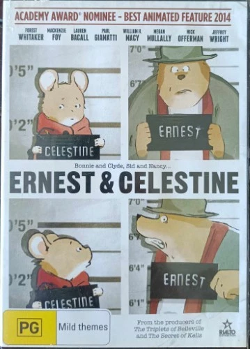 DVD ERNEST & Celestine FOREST WHITAKER Lauren Bacall WILLIAM MACY $15. ...