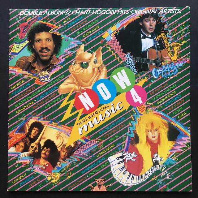 VARIOUS - NOW That's What I Call Music 4 - VG Double VINYL - compil ...