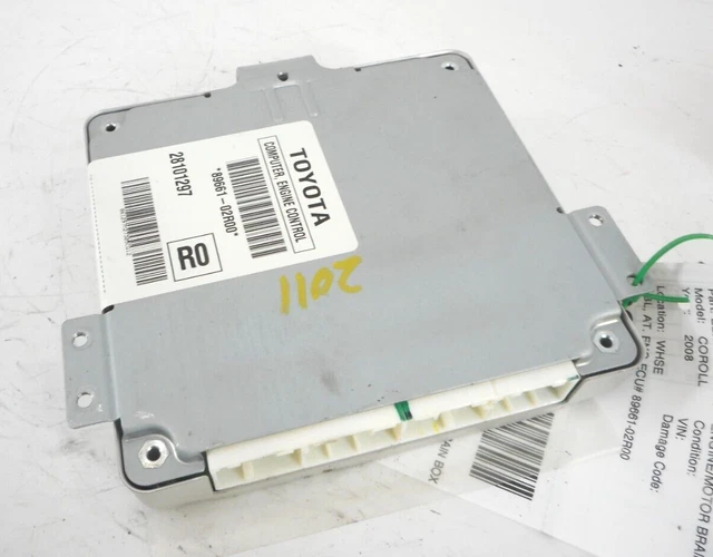 TOYOTA COROLLA AT Engine Control Module ECM ECU OEM 2007 2008 $87.99 ...