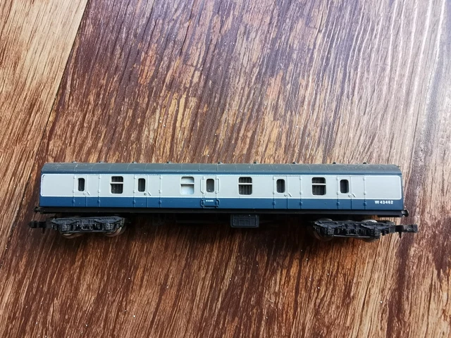N GAUGE BR MK1 Brake Coach Blue/Grey Livery. W43462. Lima 1/148 Scale ...