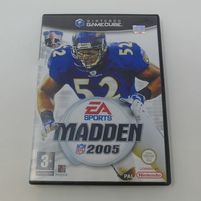 NINTENDO GAMECUBE MADDEN 2005 EA Sports Game with Case and Instruction ...