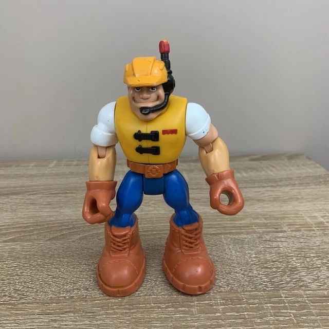 FISHER PRICE RESCUE Heroes Jack Hammer Action Figure 1997 £8.99 ...