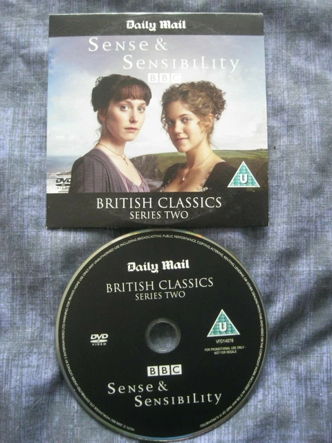 BRITISH CLASSICS.JANE AUSTEN'S. SENSE & SENSIBILITY. Daily Mail Promo ...
