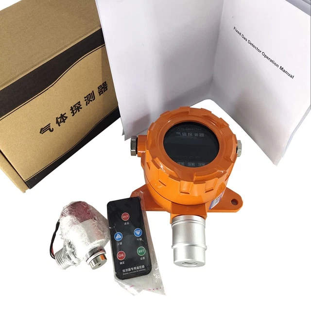 OXYGEN FIXED GAS Analyzer Detector O2 Analyzer Alarm Monitor With Range ...