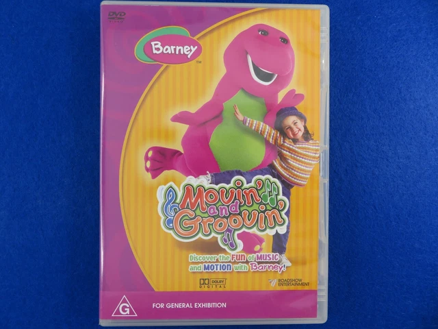 BARNEY MOVIN AND Groovin - DVD - Region 4 - Fast Postage !! £8.17 ...