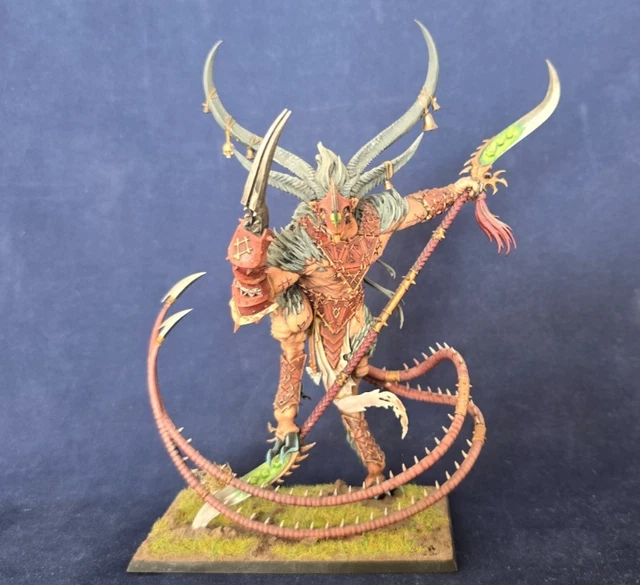 VERMINLORD SKAVEN LORD Skreech Verminking well Painted - Warhammer AoS ...