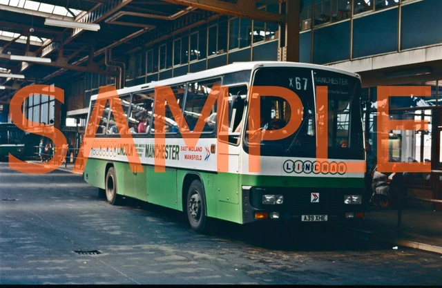 35MM BUS SLIDE East Midland Leyland Tiger / Alexander TE type A 39 XHE ...